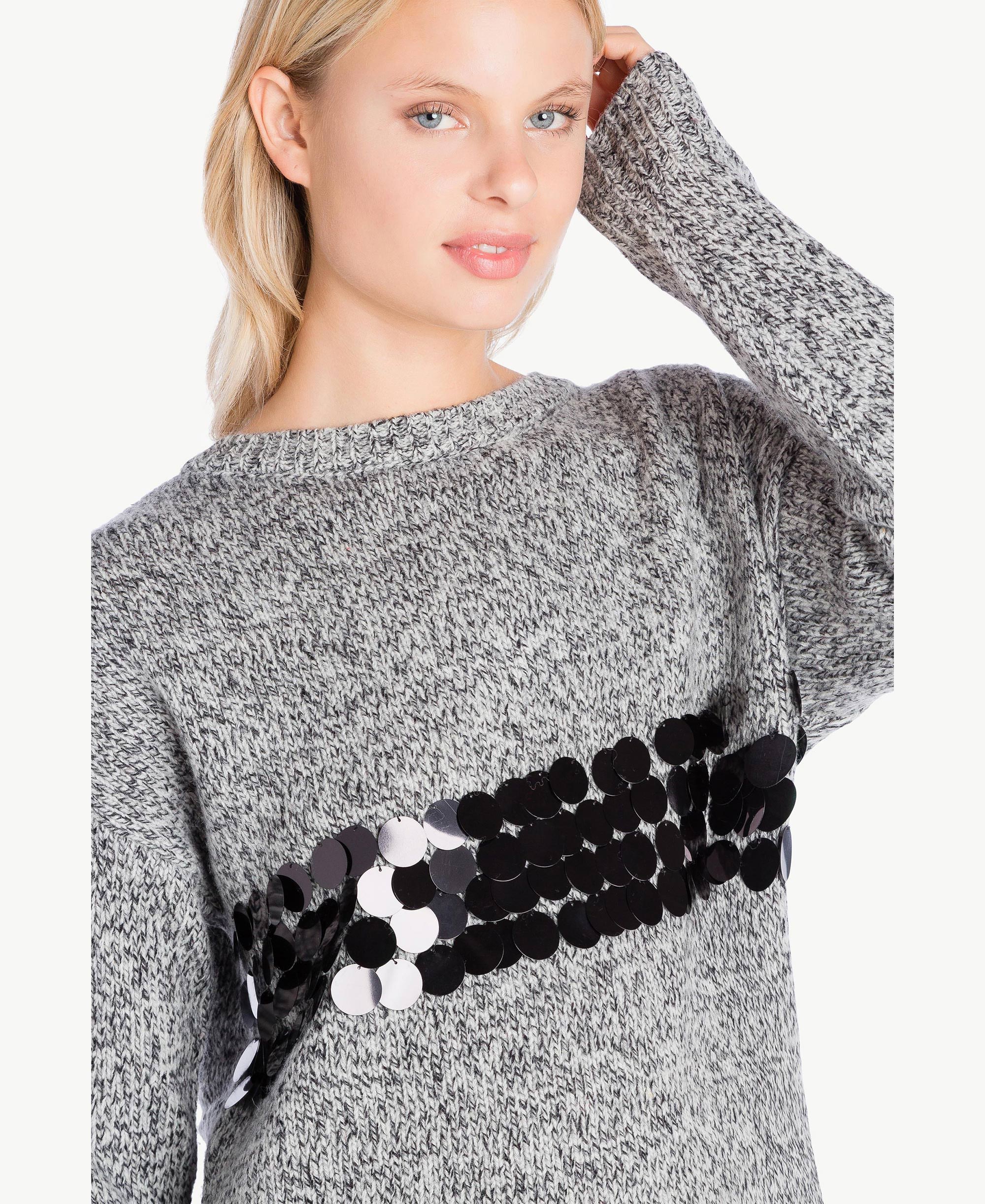 Sequin maxi jumper